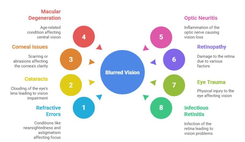 Cloudy Vision vs Blurry Vision: Causes and Differences